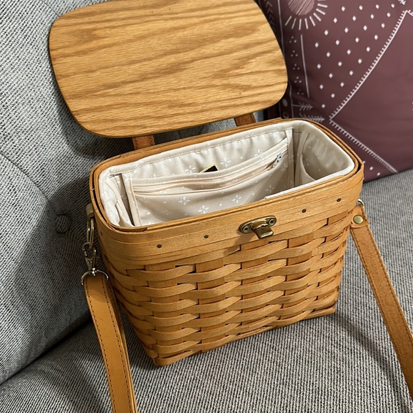 Longaberger | Bags | Rare Signed Vintage Longaberger 997 Shoulder Purse ...